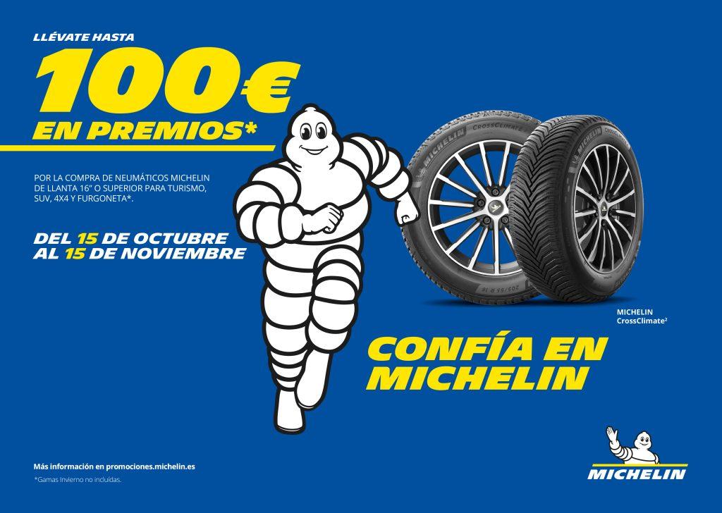 100€ en premios por montar Michelin este otoño - Blog de Carter-Cash